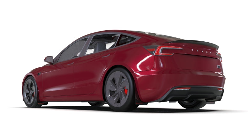 Rally Armor 24-25 Tesla Model 3 Highland Black UR Mud Flap Metallic Bl ...