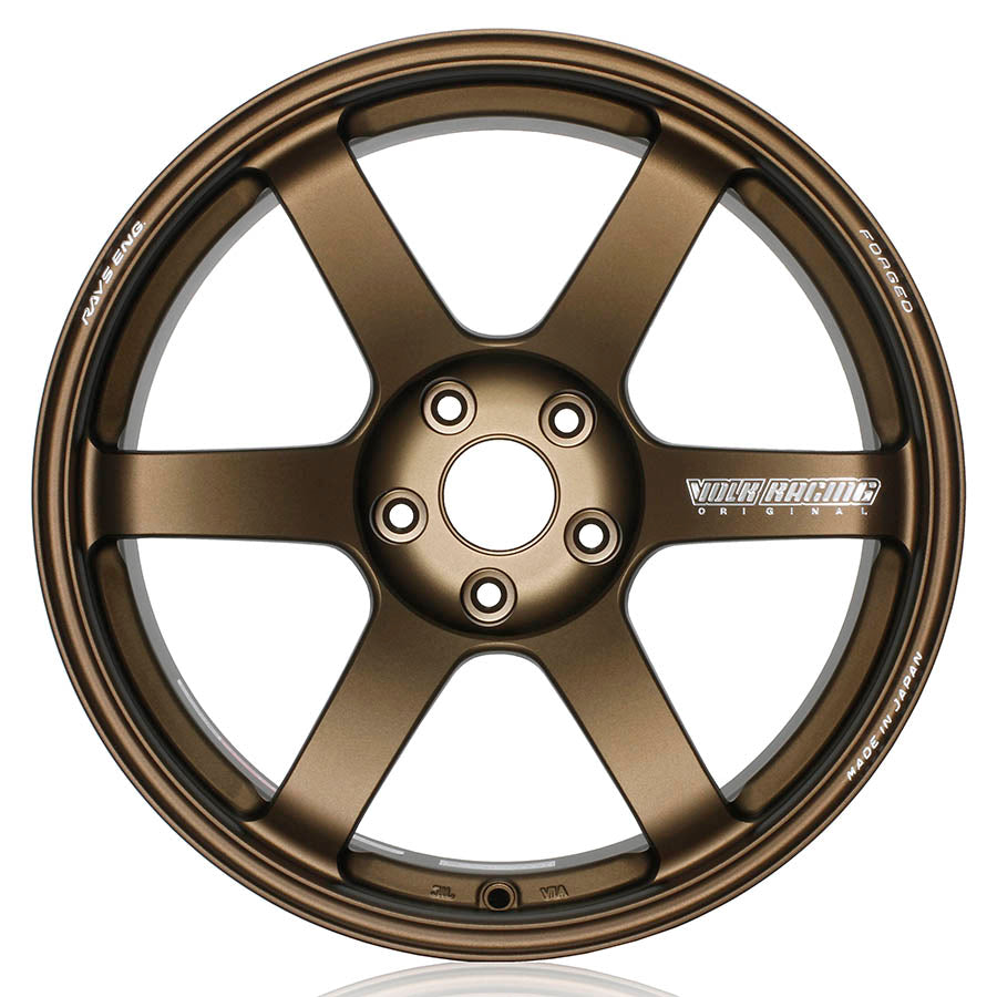 Volk Racing TE37 SAGA S-Plus 18x9.5 +38 5x114.3 Bronze — EDO Performance
